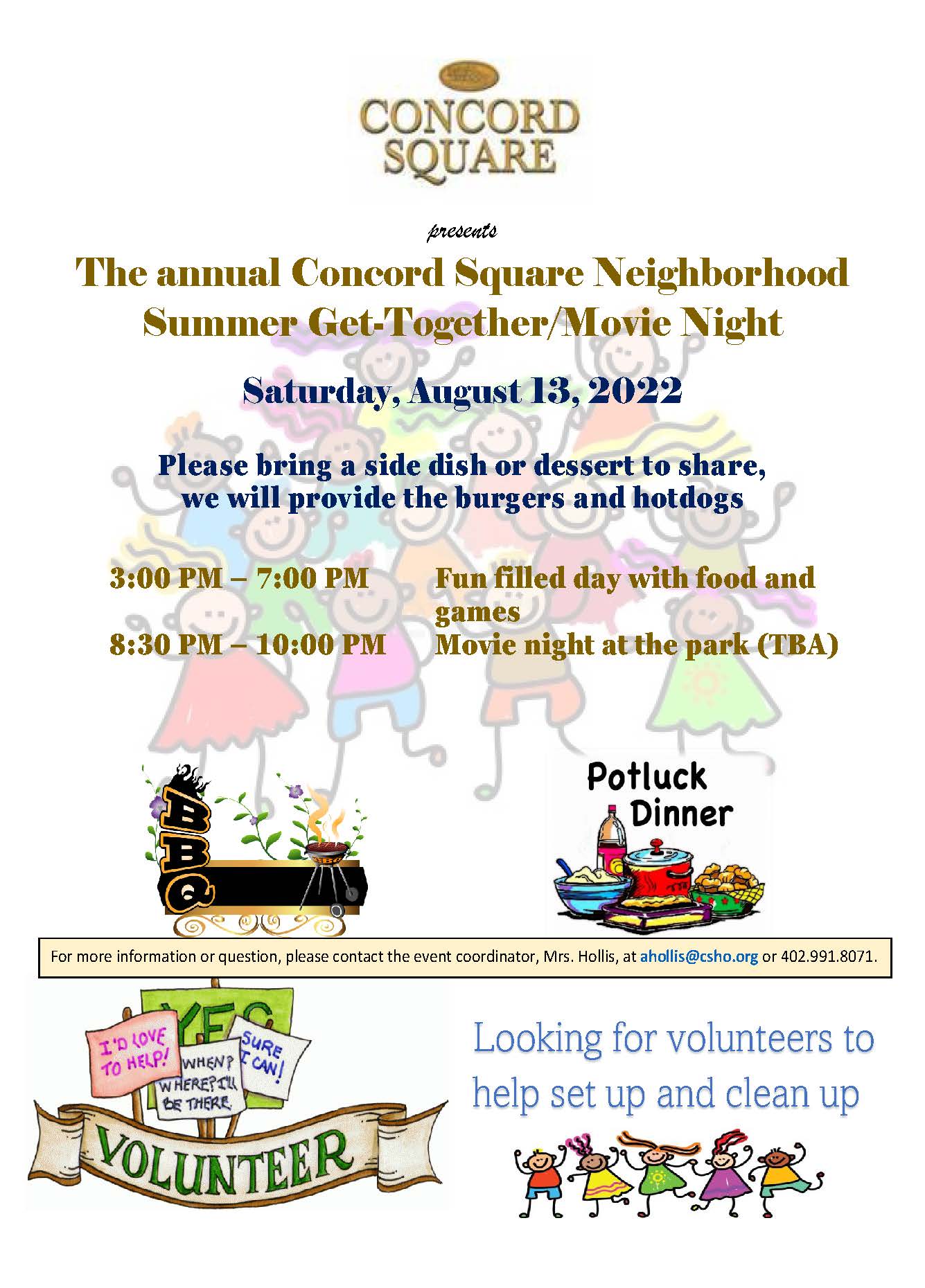 Concord Square Events – CSHO